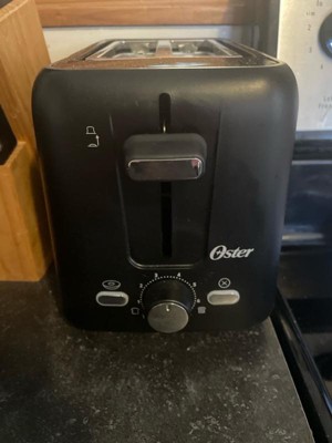 Oster 2-slice Toaster With Extra-wide Slots Black: 800w, Bagel & Toast ...