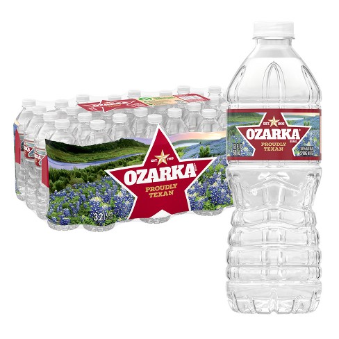 Ozarka 100% Natural Spring Water - 32pk/16.9 Fl Oz Bottles : Target