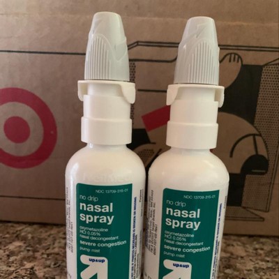 No Drip Nasal Decongestant Spray - 1 Fl Oz - Up & Up™ : Target