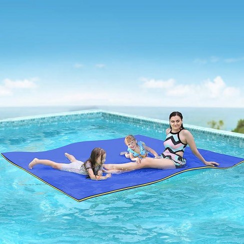 Geemax 9'x6' Water Floating Mat Foam Pad Bouncy Tear-resistant Xpe Foam ...