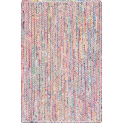 Braided Brd261 Hand Braided Area Rug - Ivory/multi - 8'x10' - Safavieh ...