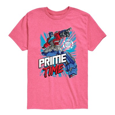 Boys' Transformers Prime Time Short Sleeve Graphic T-shirt - Heather ...