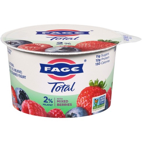 FAGE Total 2% Milkfat Mixed Berry Greek Yogurt - 5.3oz : Target