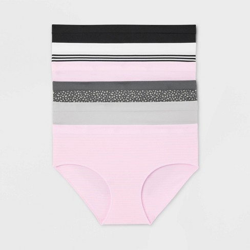 Women's 6pk Seamless Hipster Underwear - Auden™ Assorted Color S : Target