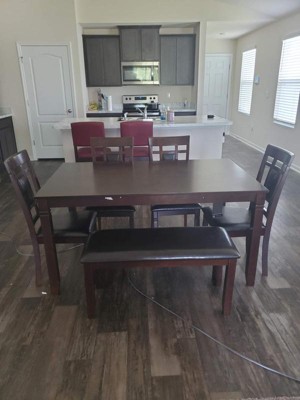 Bennox Dining Table Set Brown - Signature Design By Ashley : Target