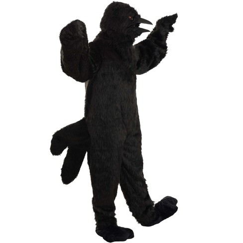 Halloweencostumes.com One Size Fits Most Crow Costume With Moving Mouth ...