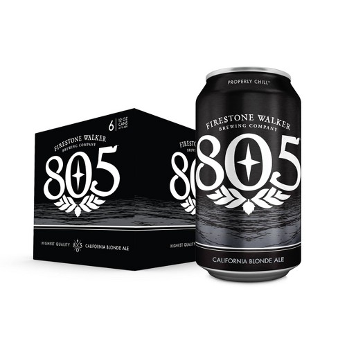 Firestone Walker 805 Blonde Ale Beer - 6pk/12 Fl Oz Cans : Target
