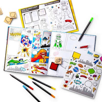 Mondo Llama Create-Your-Own Superhero Comic Books Nepal | Ubuy