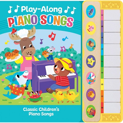 Play-along Piano Songs - By Cottage Door Press (board Book) : Target