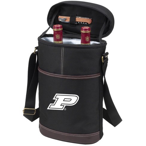 Ncaa Purdue Boilermakers Insulated 2-bottle Wine Tote : Target