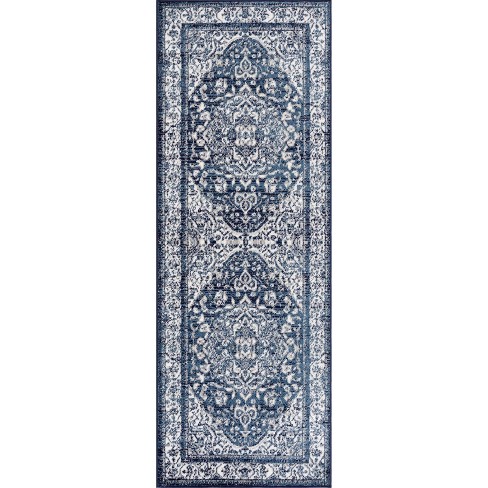 Hauteloom Billy Blue Medallion Rug : Target