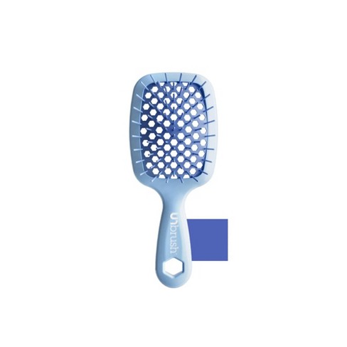 Unbrush Mini Pastel Detangling Hair Brush - Periwinkle Light Blue : Target
