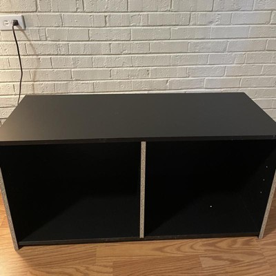 Storage Tv Stand For Tvs Up To 43" Black - Room Essentials™ : Target