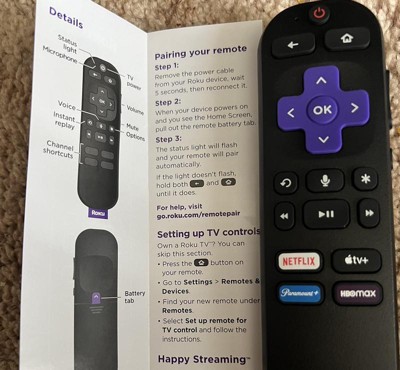 Roku Voice Remote (official) For Roku Players, Roku Audio, And Roku Tv ...