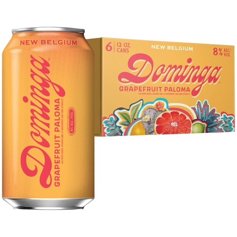 New Belgium Dominga Grapefruit Paloma Beer - 6pk/12 Fl Oz Cans : Target