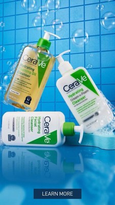 Cerave Face Wash, Hydrating Facial Cleanser For Normal To Dry Skin : Target