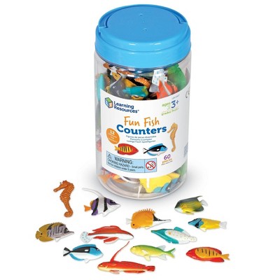 Learning Resources Jungle Animal Counters - 60 Pieces, Ages 3+ Toddler ...