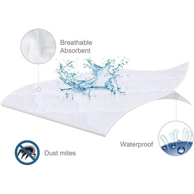 Biloban-Waterproof Crib Sheet - 2 Pack, 100% Jersey Cotton (for ...