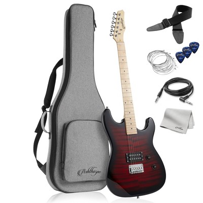 Rogue Rocketeer Rr50 7/8 Scale Electric Guitar Red : Target