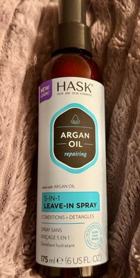 Hask Argan Oil Conditions & Detangles Leave-in Spray - 6 Fl Oz : Target