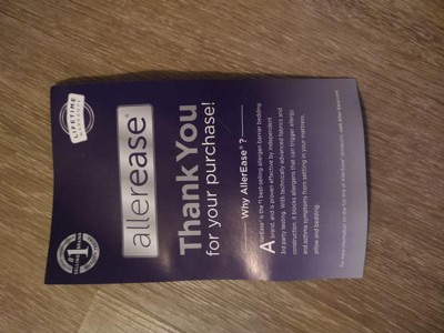 Standard Medium 2pk Machine Washable Total Allergy Defense Pillow White - Allerease : Target