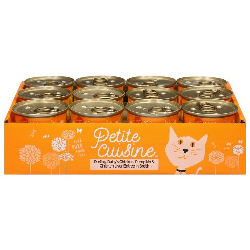 Petite Cuisine Cat Food Chicken With Pumpkin And Chicken Liver Entrée ...
