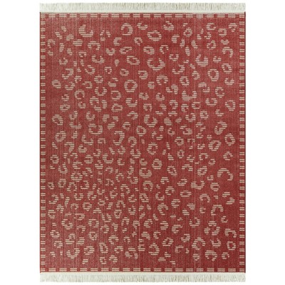 Well Woven Dulcet Leopard Animal Print 9'3" X 12'6" Black Area Rug : Target