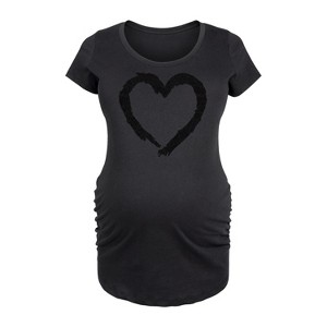 Women's - Instant Message - Paintbrush Stroke Heart Sparkle : Target