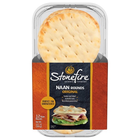 Stonefire Naan Rounds - 12ct/12.7oz : Target