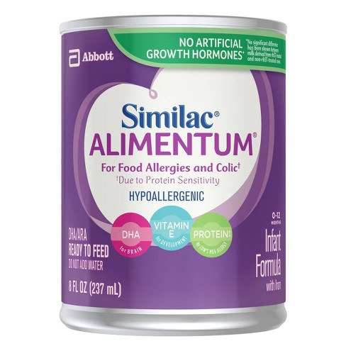 Similac Alimentum Ready To Drink Infant Formula Bottle - 8 Fl Oz Each ...