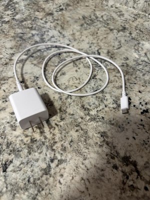 Single Port 20w Usb-c Home Charger With 3' Usb-c To Usb-c Cable ...