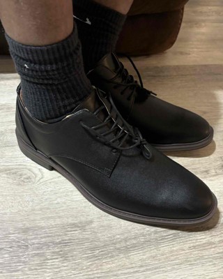 Men's Leo Oxford Dress Shoes - Goodfellow & Co™ Black 12 : Target