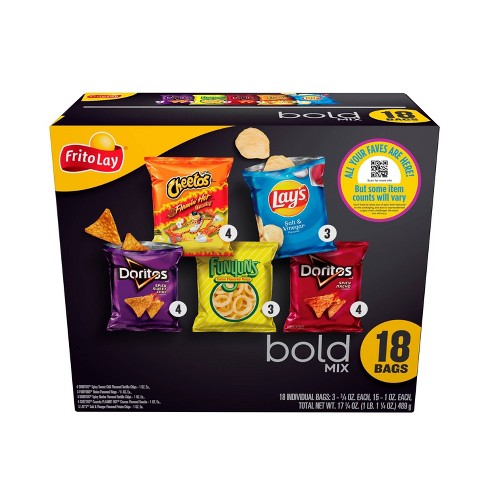 Frito-lay Variety Pack Bold Mix - 18ct : Target