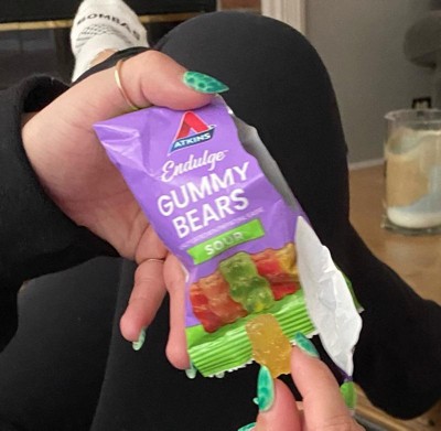 Atkins Endulge Sour Gummy Bears - 6.35oz/6pk : Target