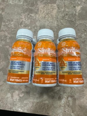 Similac 360 Total Care Sensitive Non-gmo Ready To Feed Infant Formula ...