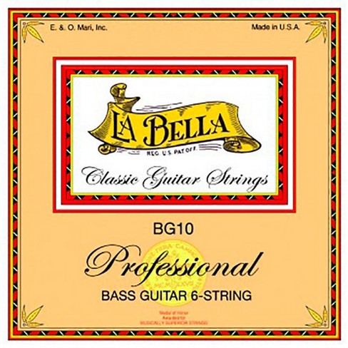La Bella Classical 6-string Bass Guitar Strings : Target