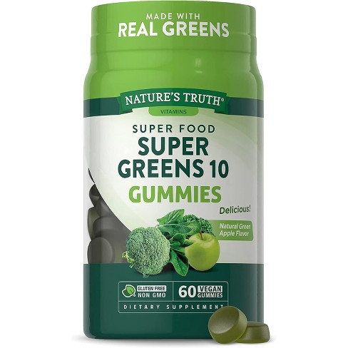 Nature's Truth Super Greens | 60 Gummies : Target