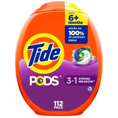 Tide Evo Spring Blast Laundry Detergent Tiles - 16ct : Target