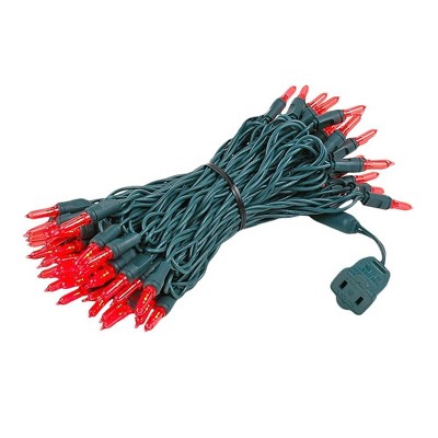 Novelty Lights Red 70 Light T5 Traditional Led Christmas Mini Light Set ...