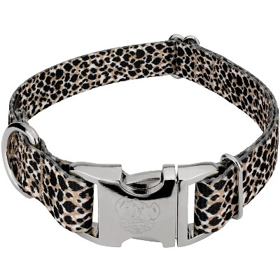 Country Brook Petz Premium Cheetah Dog Collar : Target