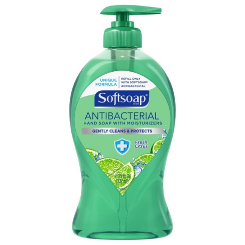 Softsoap Antibacterial Liquid Hand Soap Pump Fresh Citrus - 11.25 Fl Oz ...