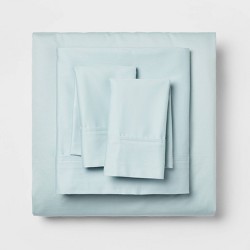 400 Thread Count Ultimate Percale Cotton Solid Sheet Set - Purity Home ...
