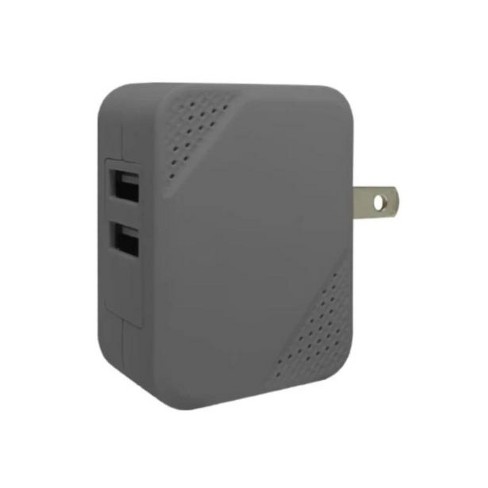 Ciao Tech 2 Usb Foldable Charger Brick Adapter Gunmetal 2 : Target