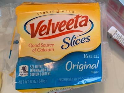 Velveeta Cheese Slices - 16oz/24ct : Target