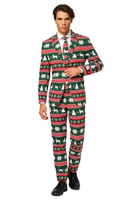 OppoSuits Men's Christmas Suit - Festive Green : Target