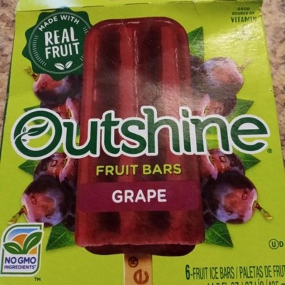 Outshine Grape Frozen Bars - 6ct : Target