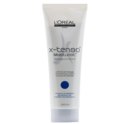 L oreal X Tenso Moisturist Smoothing Cream Sensitised Hair Loreal Straigthening Smoothing Silkening Make Frizzy Curly or Wavy Hair 8.43 oz