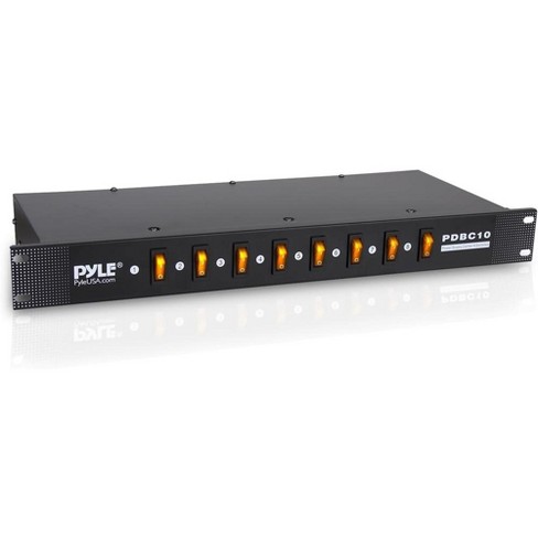 Pyle 8-outlet Power Supply Management System With Switches - Pdbc10 ...