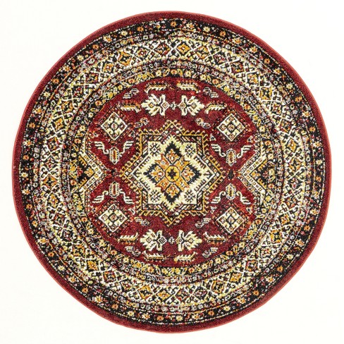 Nuloom Indoor/outdoor Transitional Medieval Randy Area Rug, Round 5 ...