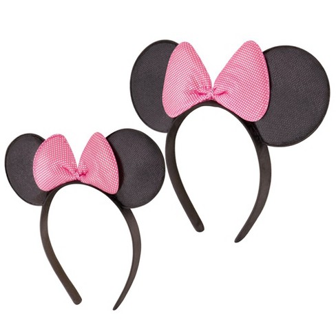 Disney Minnie Mouse Mommy And Me Ears Headbands, Matching For Adult And ...